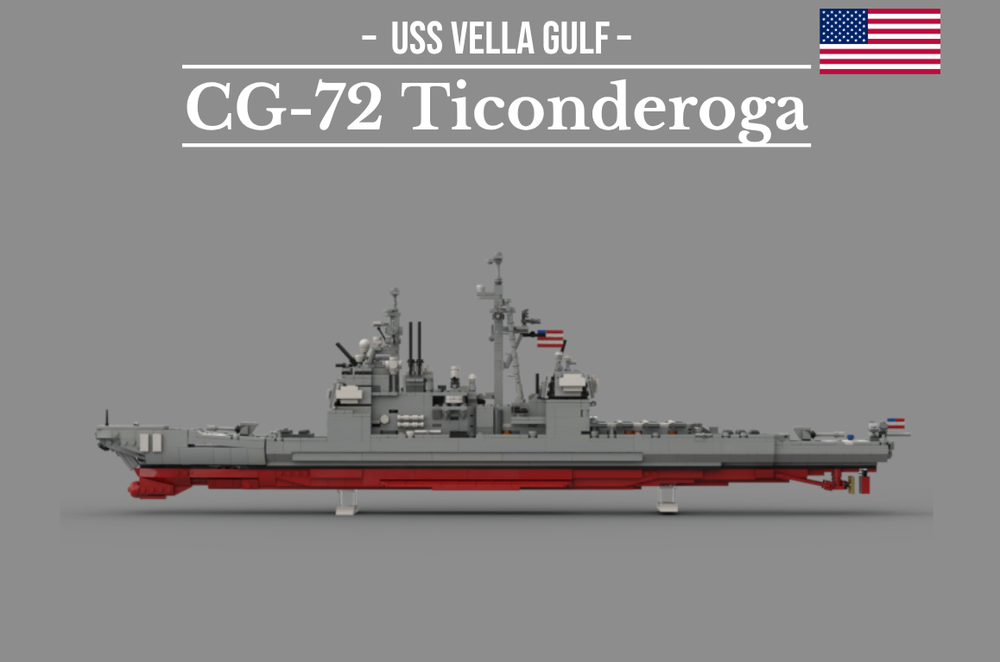 LEGO MOC Ticonderoga - CG-72 USS Vella Gulf by BasicBuilder23 ...