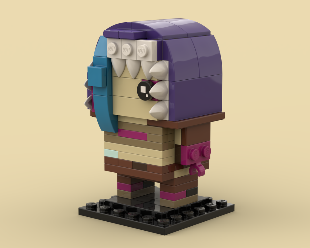 LEGO MOC BrickHeadz of Jinx Ep. 9 from Arcane - League of Legends by ...