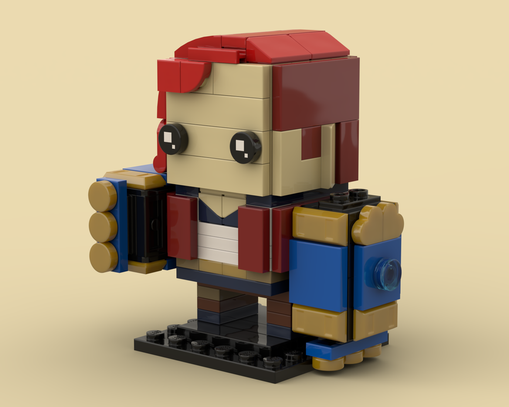 LEGO MOC-212481 BrickHeadz of Vi from Arcane - League of Legends by Eve ...