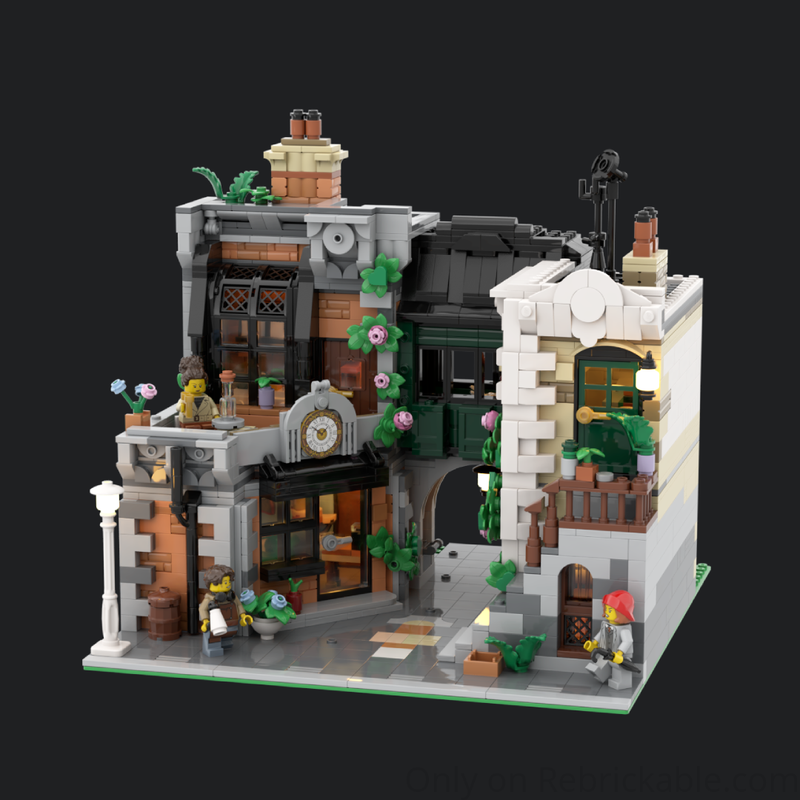 LEGO MOC Community Square [Alt Build of 10350] by rebelnili ...