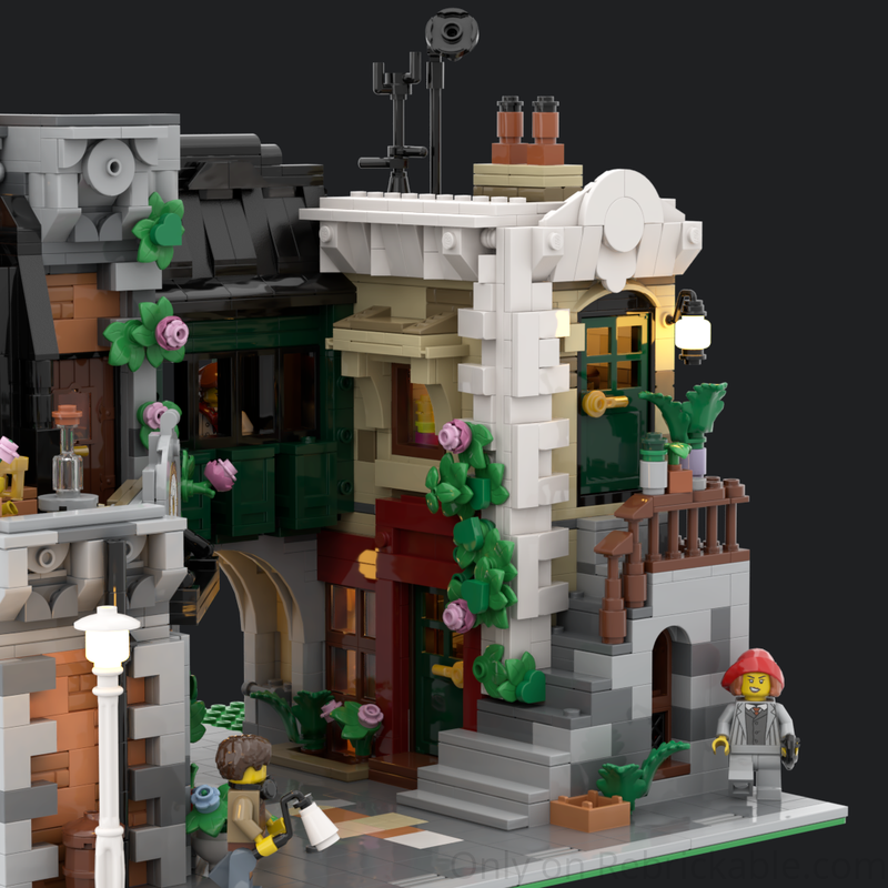 LEGO MOC Community Square [Alt Build of 10350] by rebelnili ...