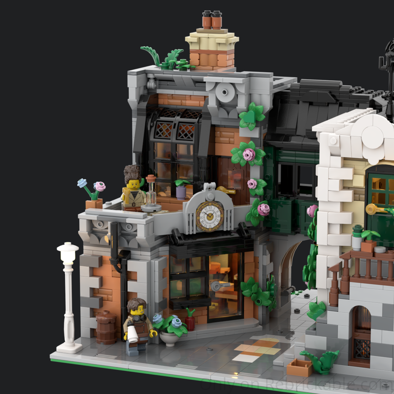 LEGO MOC Community Square [Alt Build of 10350] by rebelnili ...