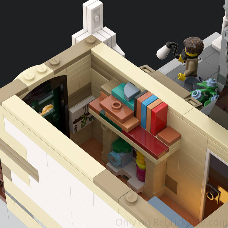 LEGO MOC Community Square [Alt Build of 10350] by rebelnili ...