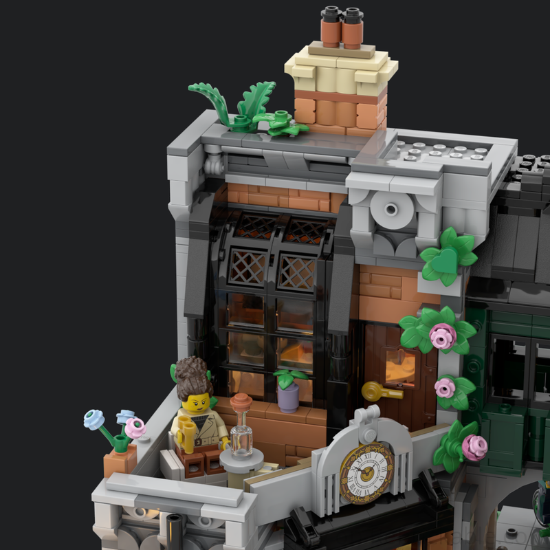 LEGO MOC Community Square [Alt Build of 10350] by rebelnili ...