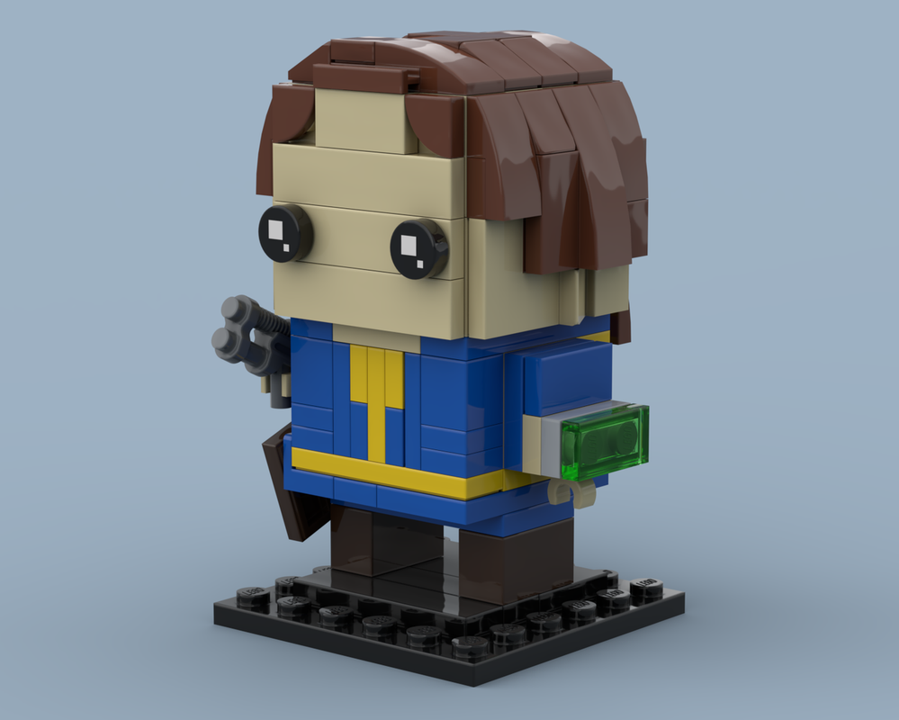 LEGO MOC BrickHeadz of Lucy from the Fallout Series by Eve n Bricks ...