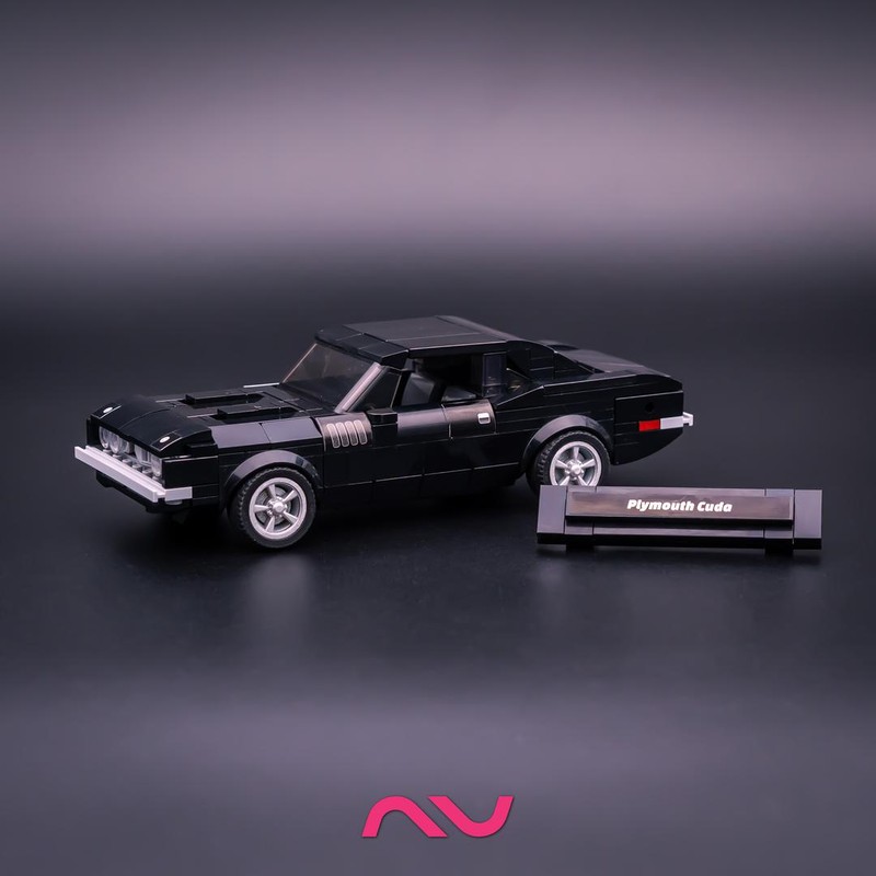 LEGO MOC Plymouth Cuda (John Wick) by NV Carmocs | Rebrickable - Build ...
