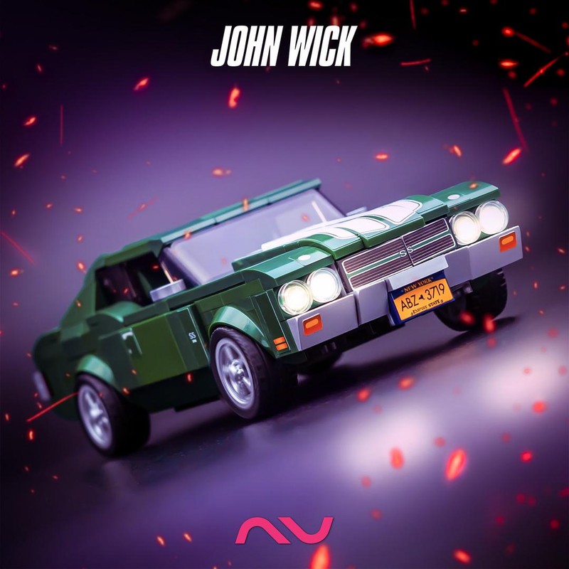 LEGO MOC Chevrolet Chevelle SS (John Wick) by NV Carmocs | Rebrickable ...