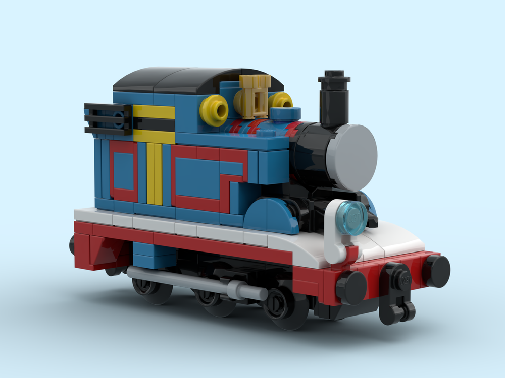 LEGO MOC Thomas (Light) by ilovetrains99 | Rebrickable - Build with LEGO