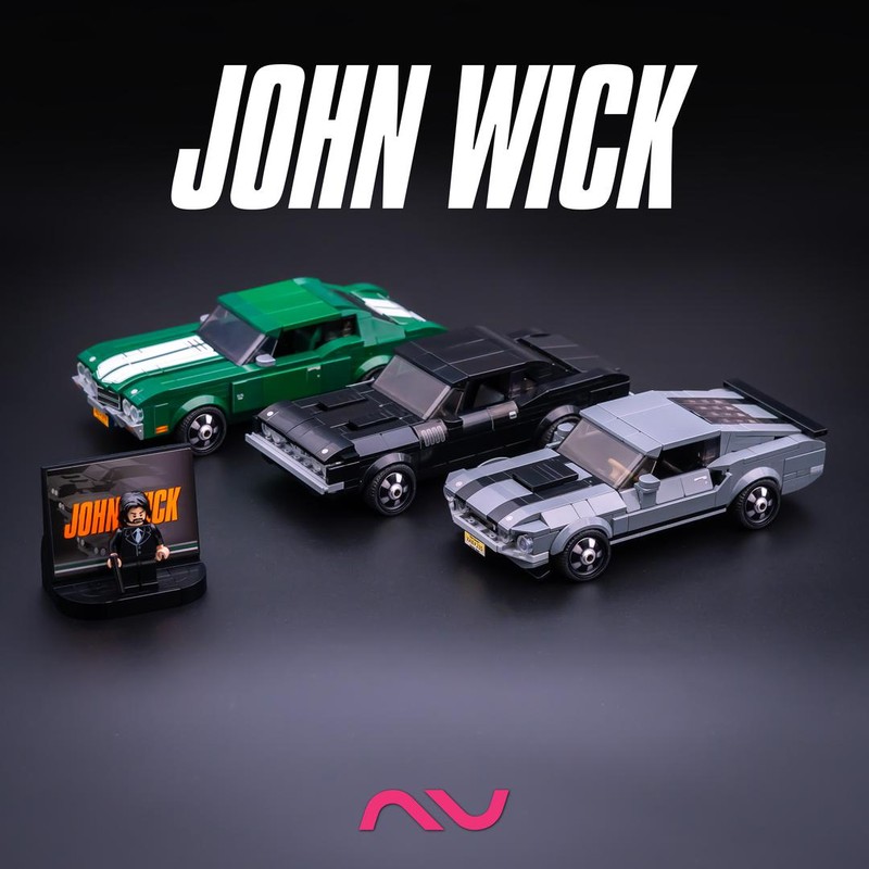 LEGO MOC John Wick car bundle by NV Carmocs | Rebrickable - Build with LEGO