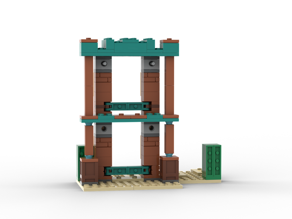 LEGO MOC 21267 2x Alt, The Trail Outpost Tower by Herbane | Rebrickable ...