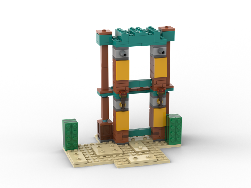 LEGO MOC 21267 2x Alt, The Trail Outpost Tower by Herbane | Rebrickable ...