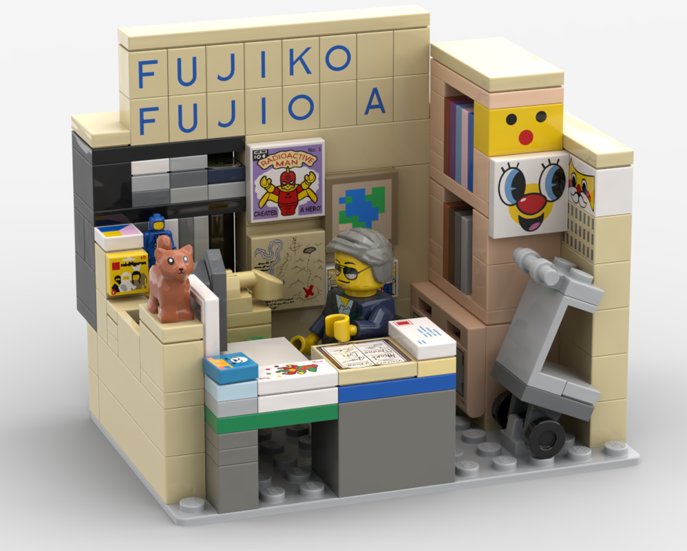 LEGO MOC Tribute to Japanese Manga Artist : Fujiko Fujio A by Sumichi ...