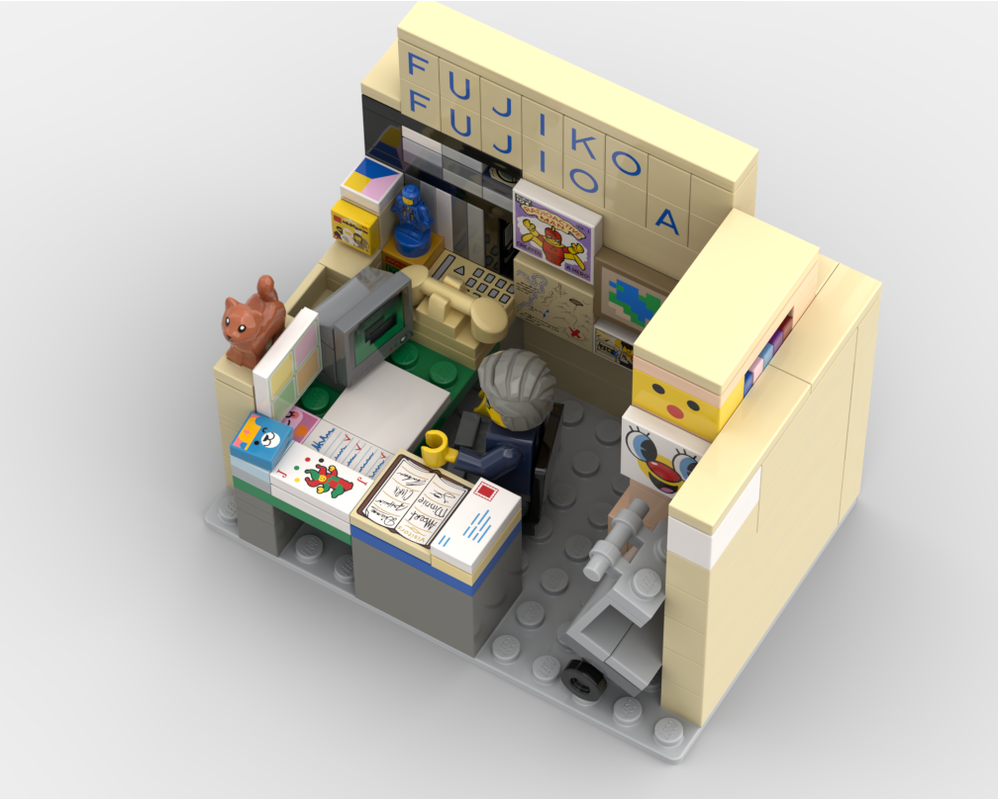 LEGO MOC Tribute to Japanese Manga Artist : Fujiko Fujio A by Sumichi ...
