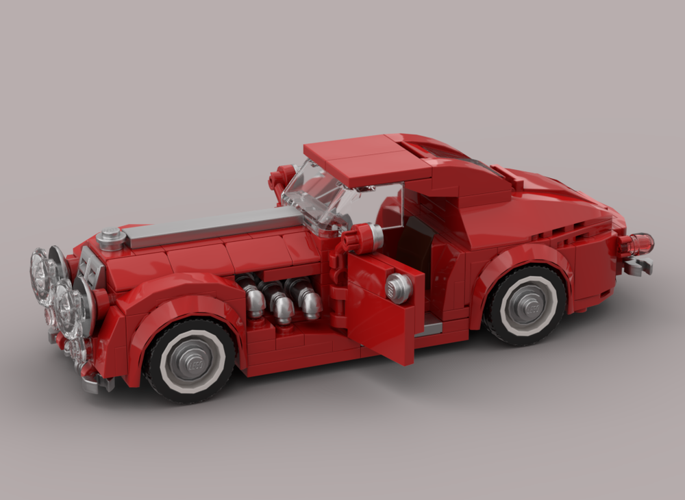 LEGO MOC Classic Red Sports Car - Short Version by Vandor214 ...