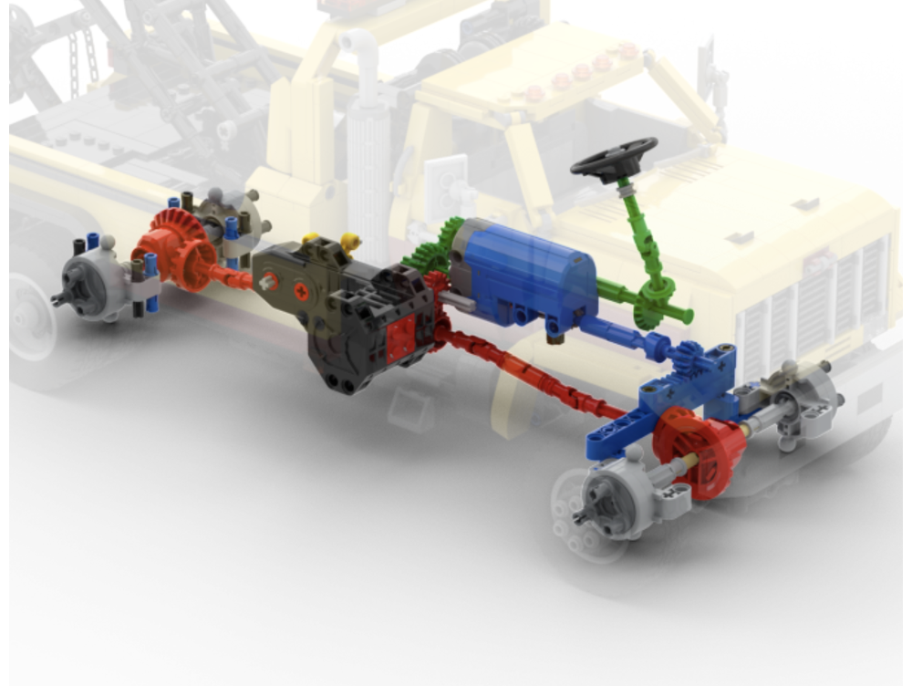 LEGO MOC 80's GMC TopKick Wrecker 4x4 RC by Mani91 | Rebrickable ...