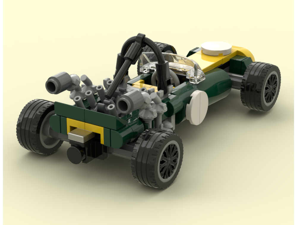 LEGO MOC-212548 1966 Brabham BT19 Formula One Car by mg101yt ...