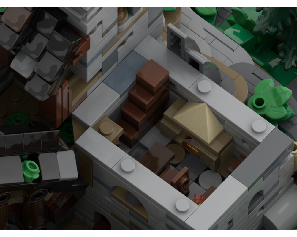 LEGO MOC Mini Blaustein Castle - Residence of Duke Martin I. (Version 6 ...