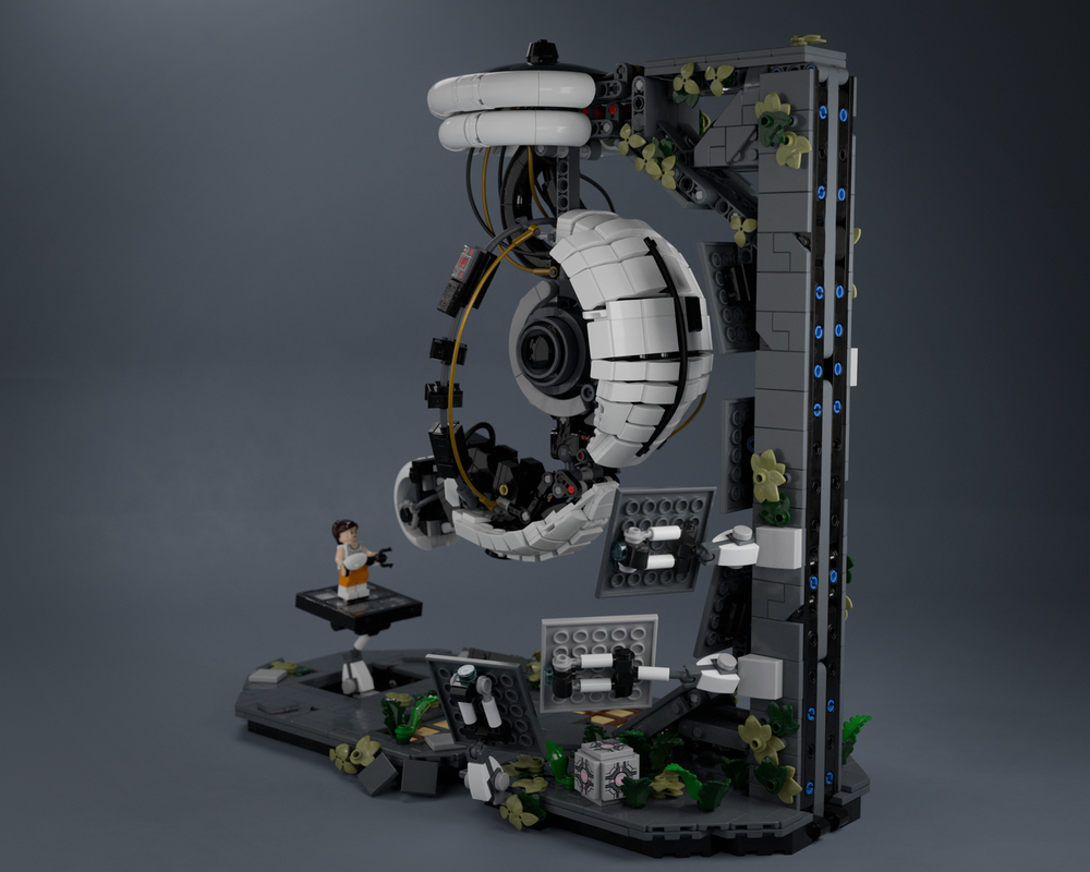 LEGO MOC GLaDOS - Portal 2 by Coosey_Goosey | Rebrickable - Build with LEGO