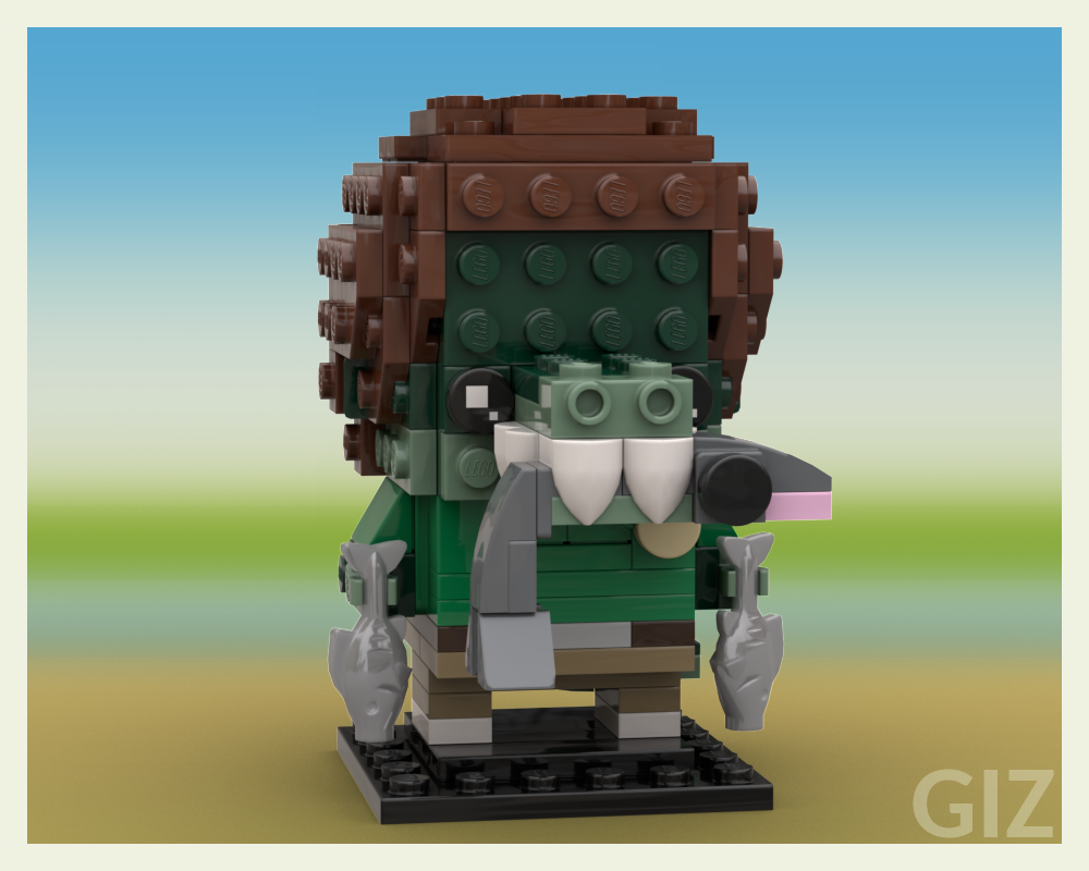 LEGO MOC Ali Gator - Garbage Pail BricKidz MOC by Gisby | Rebrickable ...