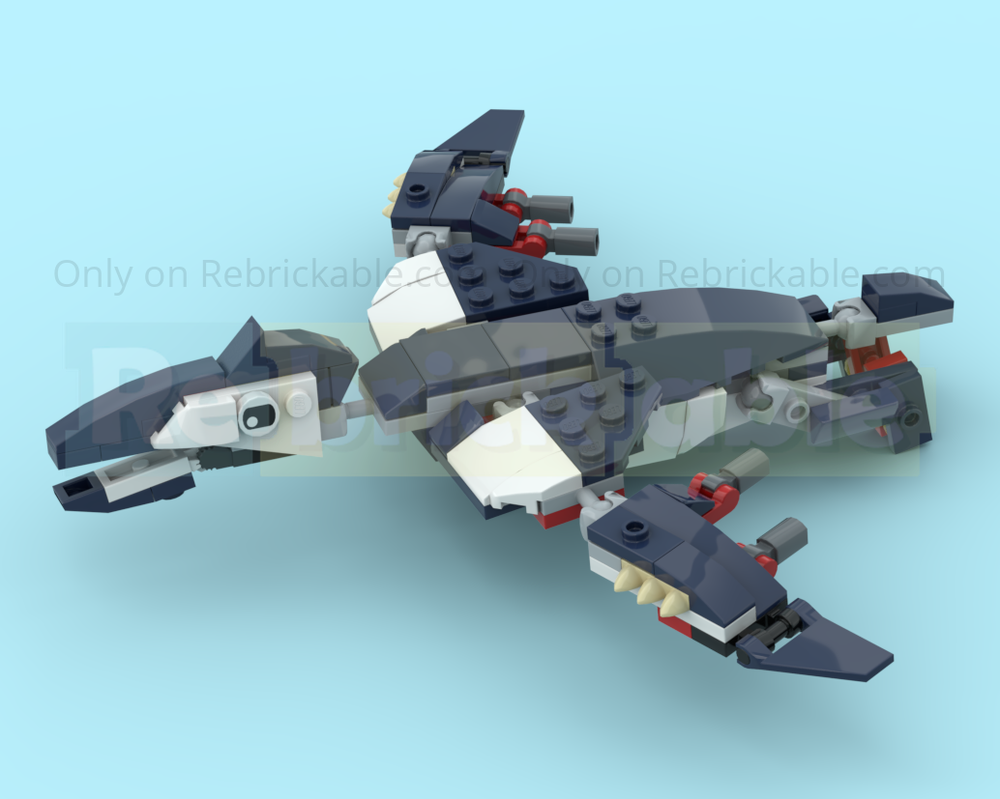 LEGO MOC 31088 Pterodactyl with stand by LegoBuildo | Rebrickable ...