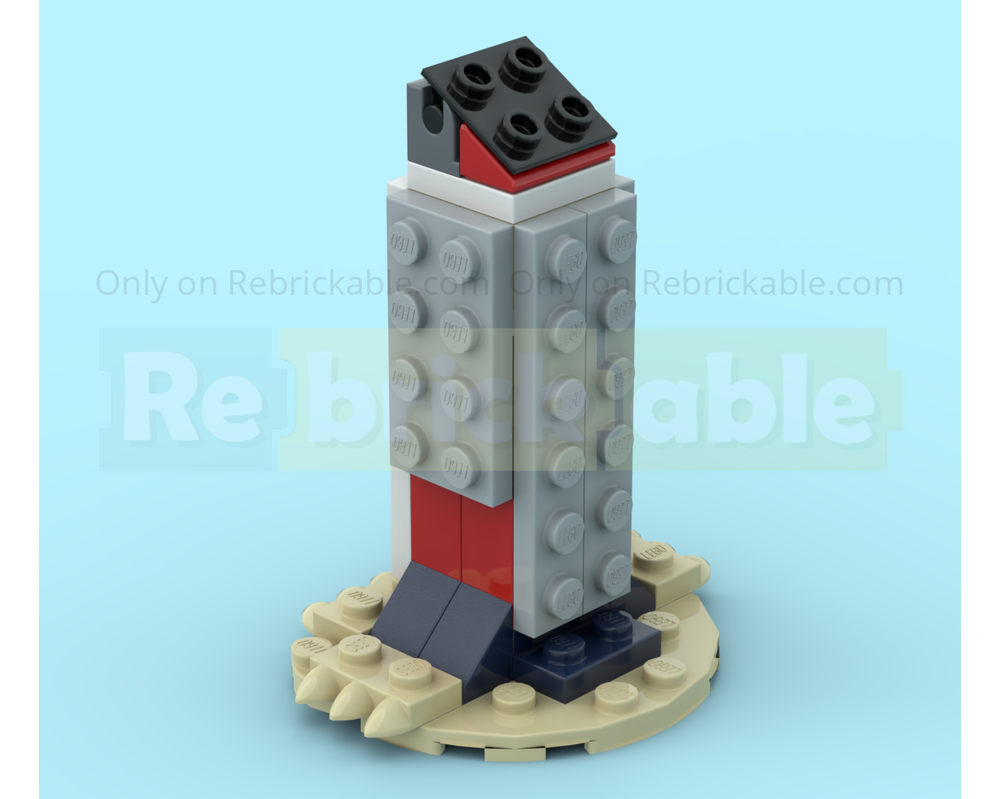 LEGO MOC-212565 31088 Pterodactyl with stand by LegoBuildo ...