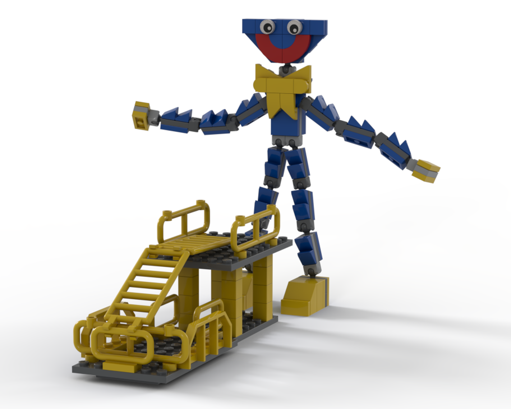 LEGO MOC huggy wuggy_ by BroadBricks_Studio | Rebrickable - Build with LEGO