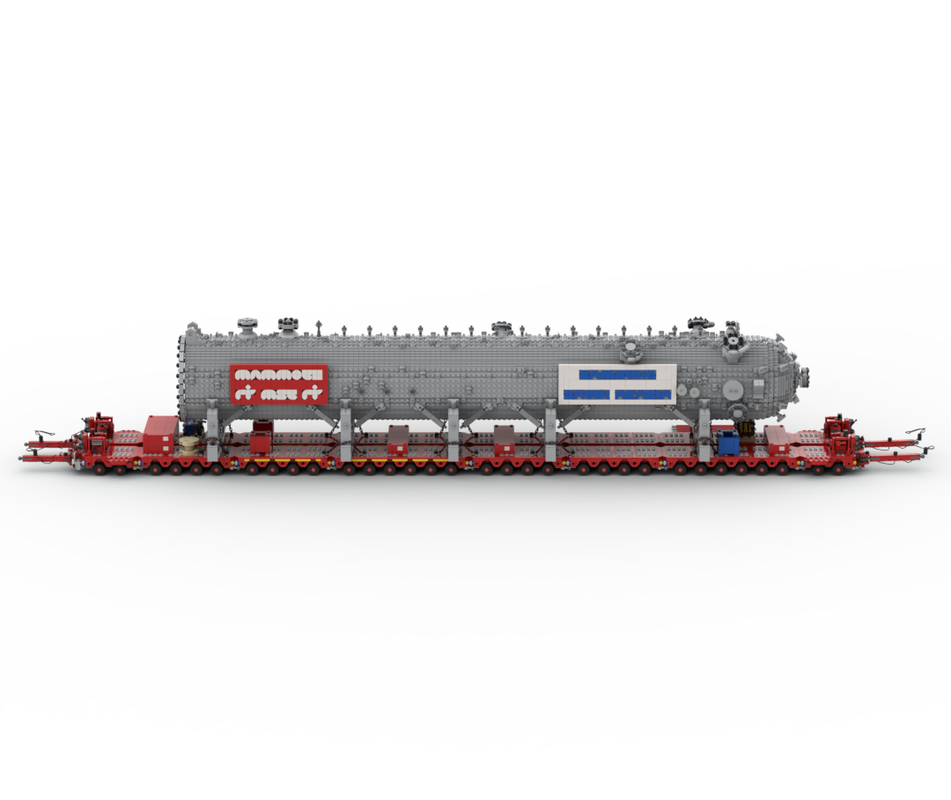 LEGO MOC Mammoth-Stud Reactor and Trailer Bundle by HardytheDoggo ...