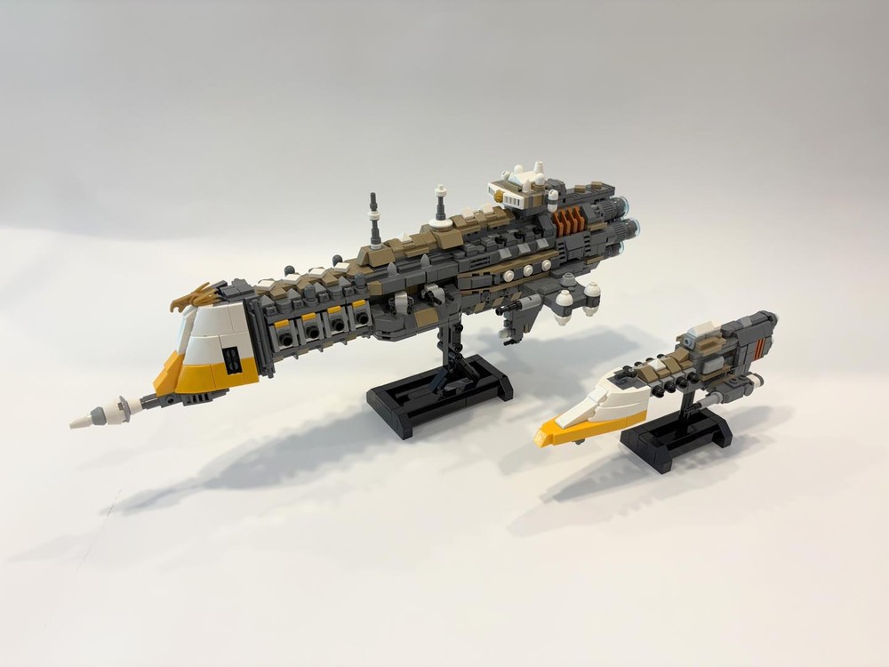 LEGO MOC Sword Class Frigate, Warhammer 40,000: Battlefleet Gothic by ...