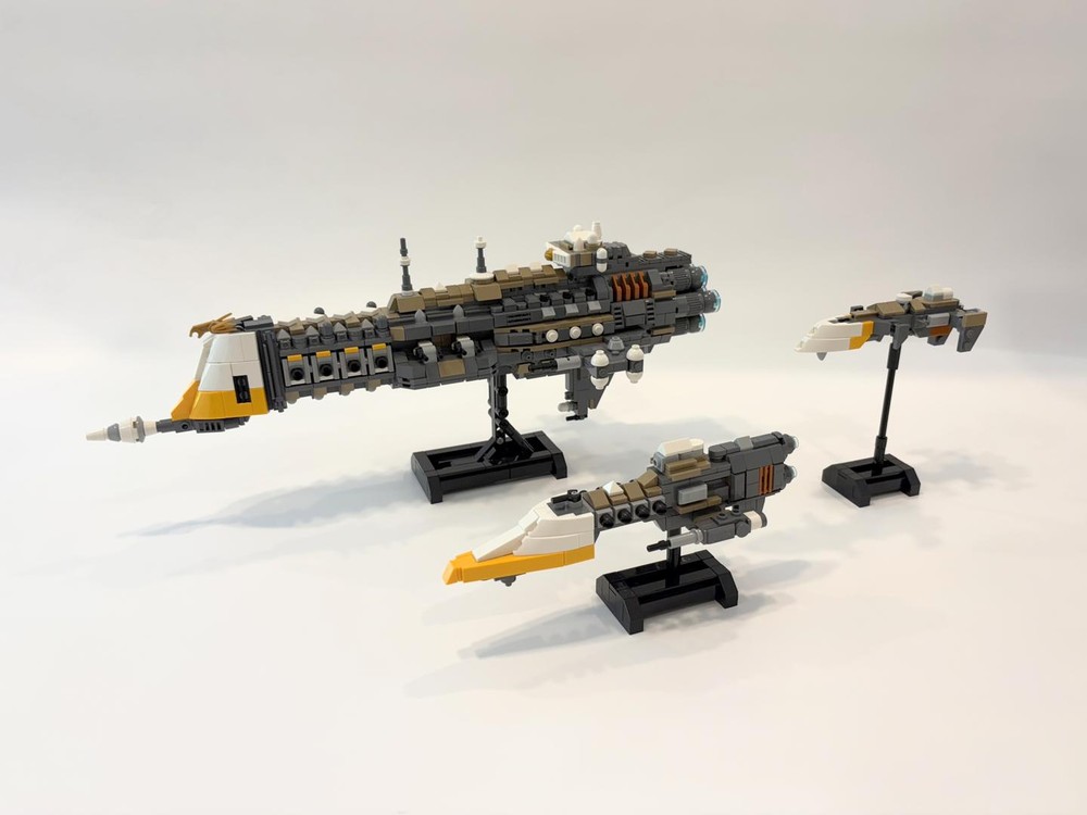 LEGO MOC Sword Class Frigate, Warhammer 40,000: Battlefleet Gothic by ...