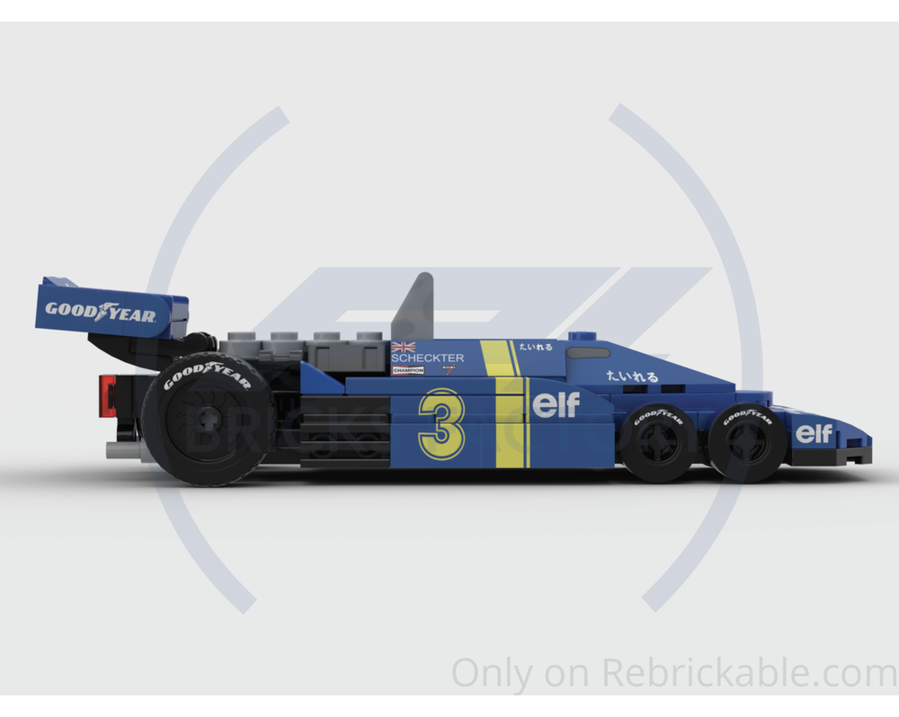 LEGO MOC-212586 F1 Tyrrell P34 by Pit Lane Bricks Factory | Rebrickable ...