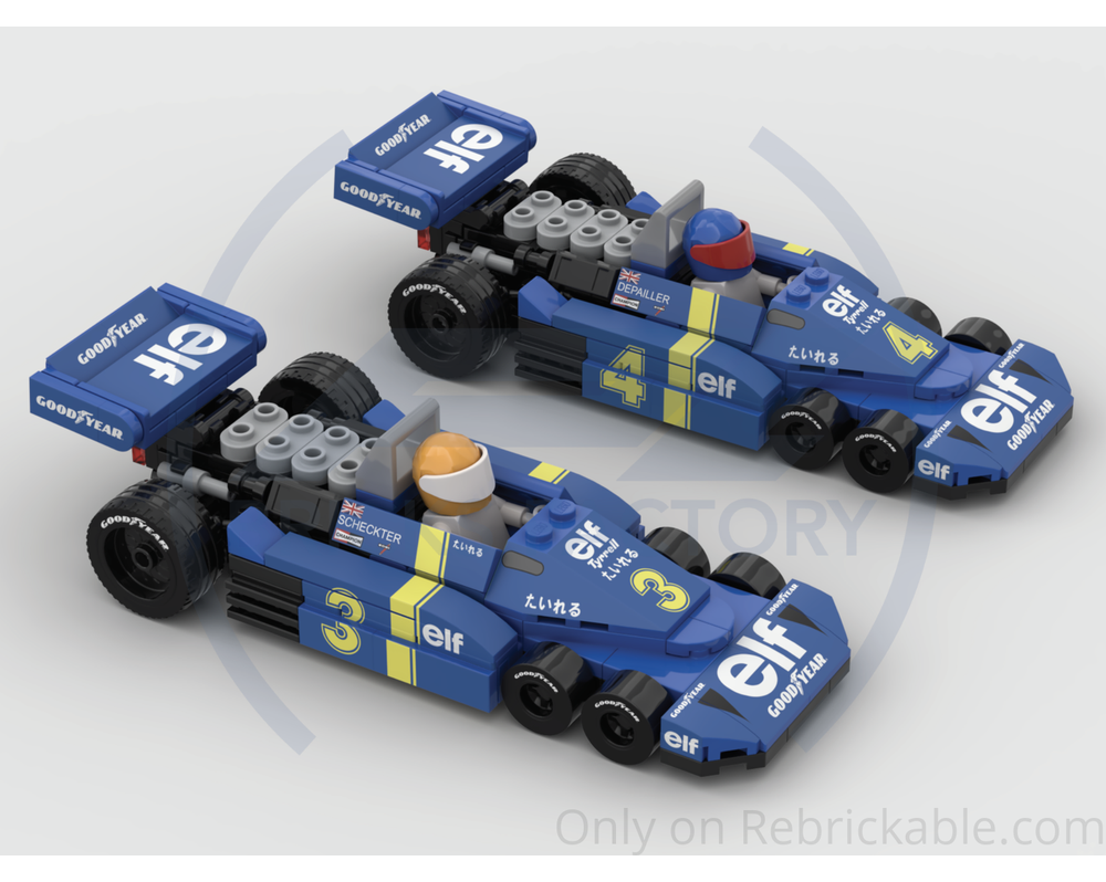 LEGO MOC F1 Tyrrell P34 by Pit Lane Bricks Factory | Rebrickable ...