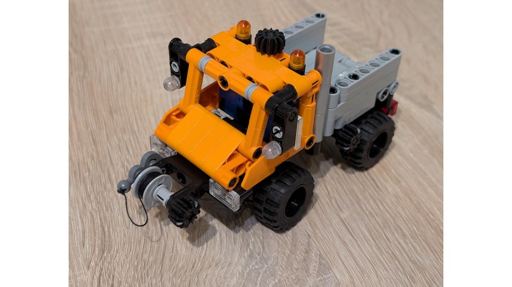 LEGO MOC Winch for Mini Technic Unimog (MOC-212006) by sch0rrsch ...
