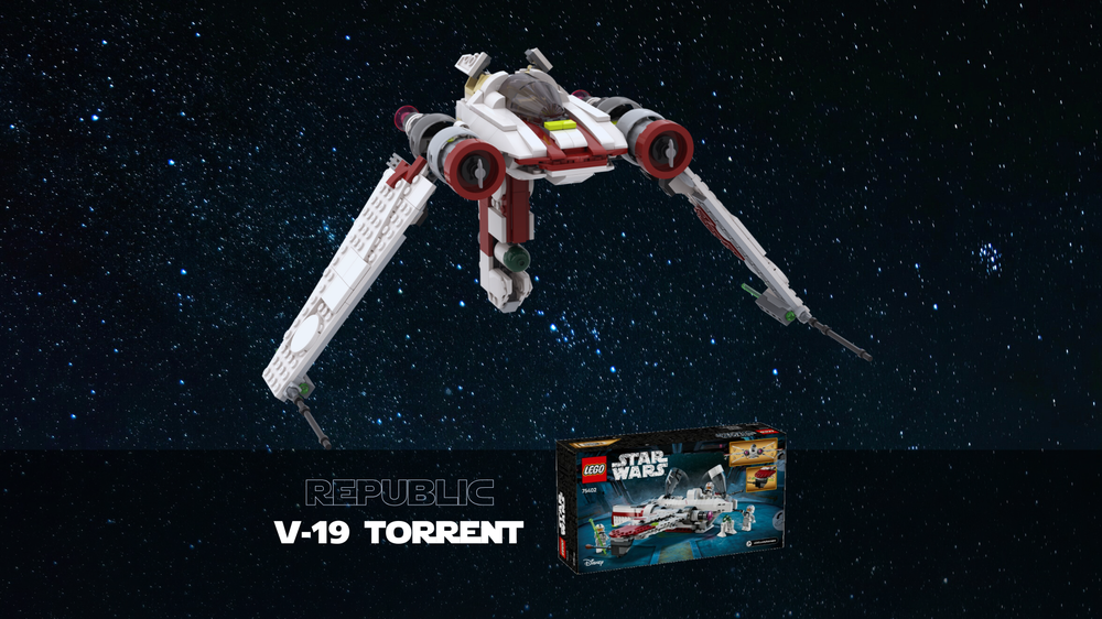 LEGO MOC-212594 V-19 Torrent - 75402 alternative by zsoltom ...