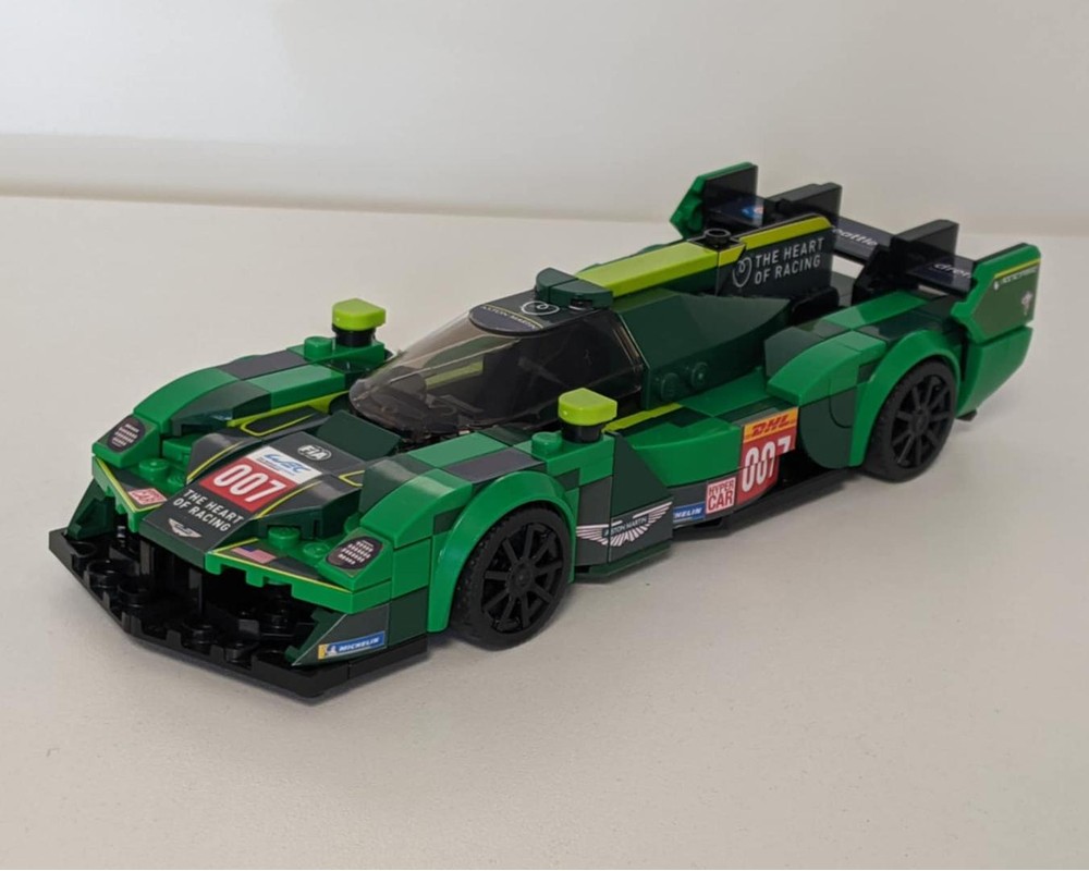 LEGO MOC Aston Martin Valkyrie AMR-LMH WEC/IMSA 2025 season livery 2 ...