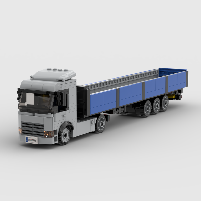 LEGO MOC European Cab Over Engine Semi Truck with Trailer by ...