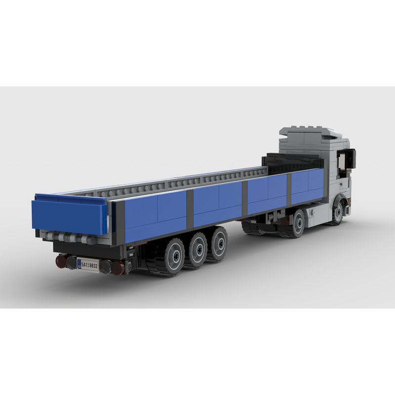 LEGO MOC European Cab Over Engine Semi Truck with Trailer by ...