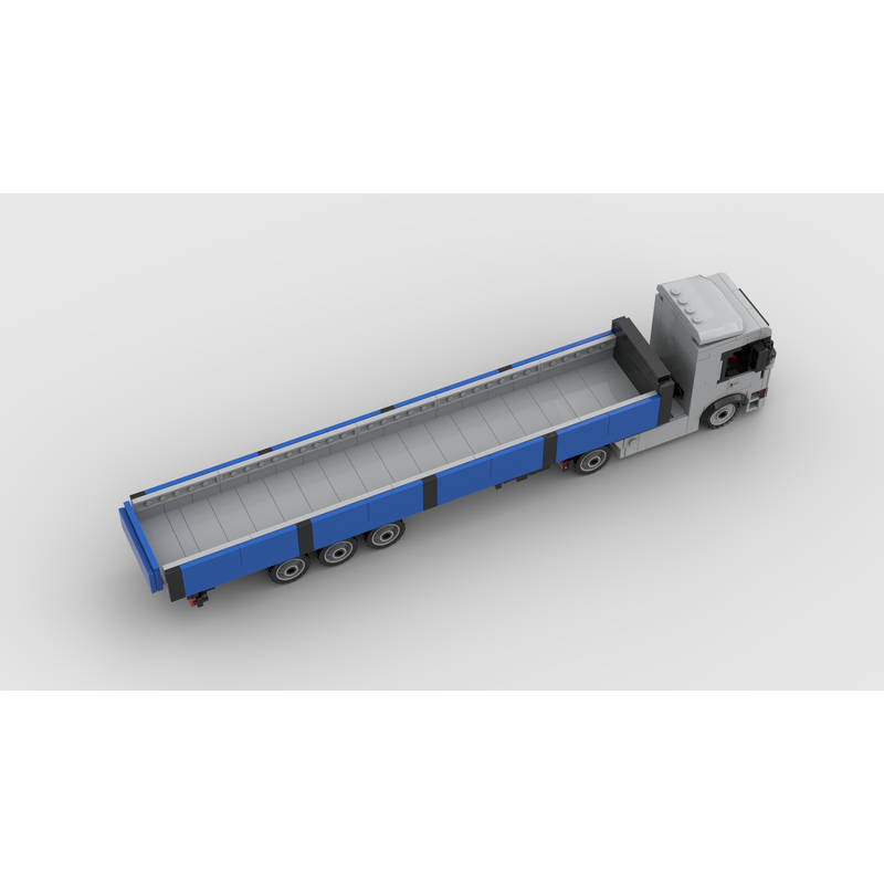 LEGO MOC European Cab Over Engine Semi Truck with Trailer by ...