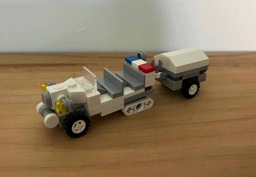 LEGO MOC Mini Half Track Citroen C4 Kegresse P17 - 1931 by dzt ...