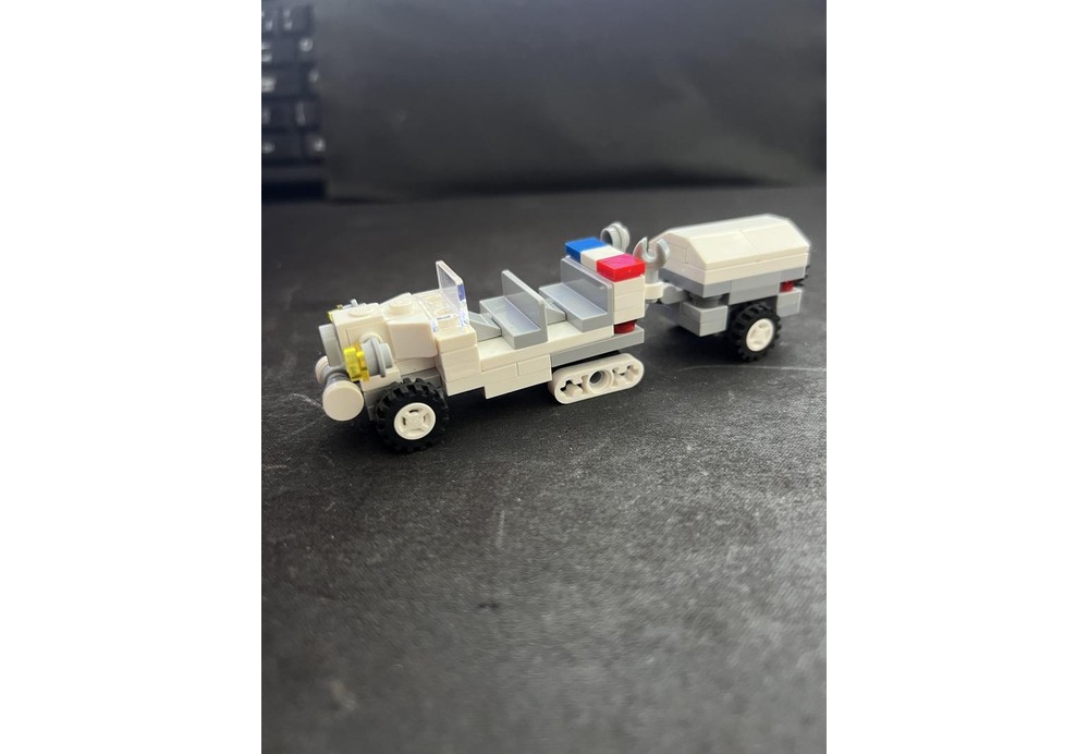 LEGO MOC Mini Half Track Citroen C4 Kegresse P17 - 1931 by dzt ...