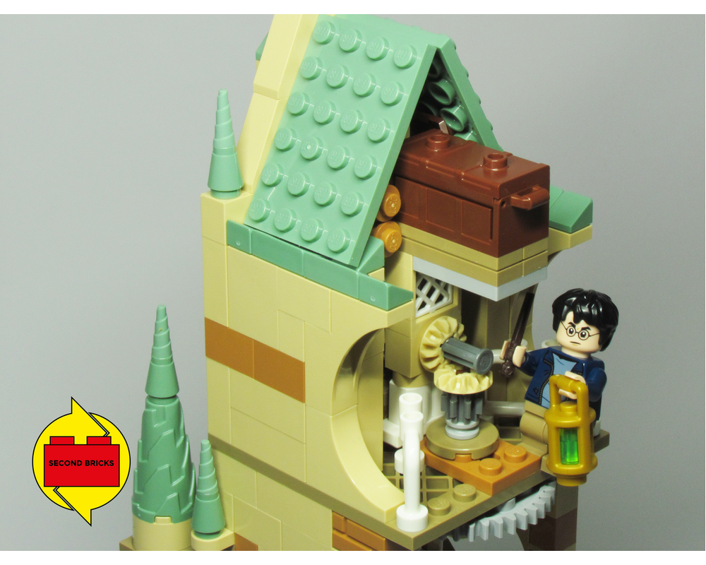 LEGO MOC-212646 76398-2: Castle Dormitory Clock Tower by SecondBricks ...