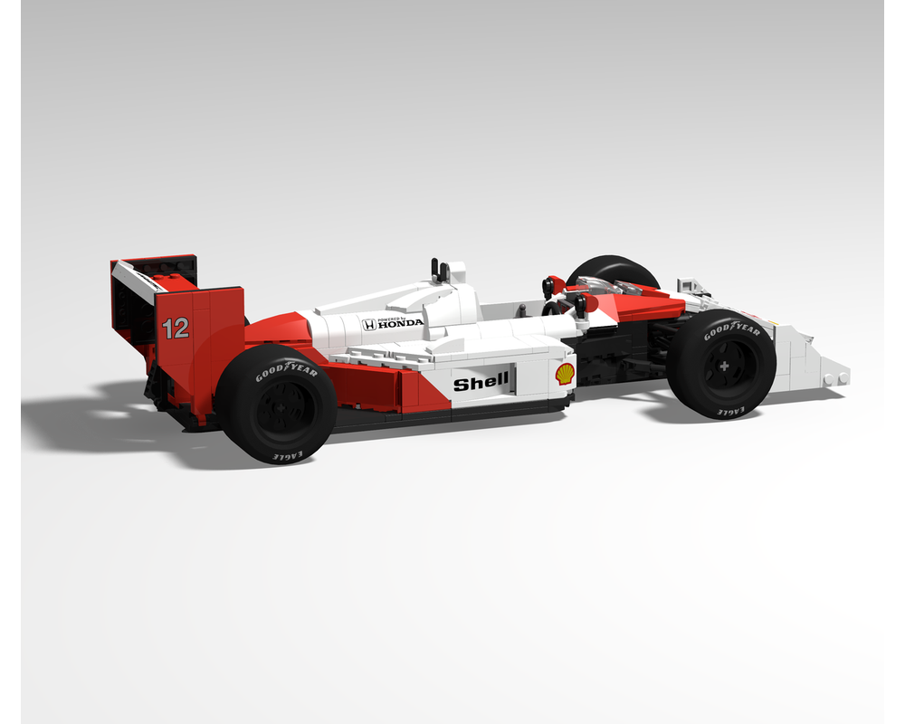 LEGO MOC Mclaren MP4/4 10330 Icons super-mod by prototyp | Rebrickable ...