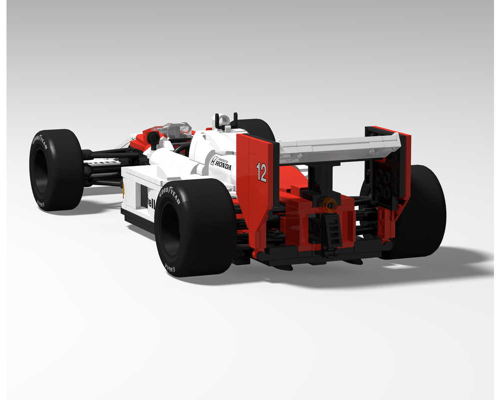 LEGO MOC-212650 Mclaren MP4/4 10330 Icons super-mod by prototyp ...