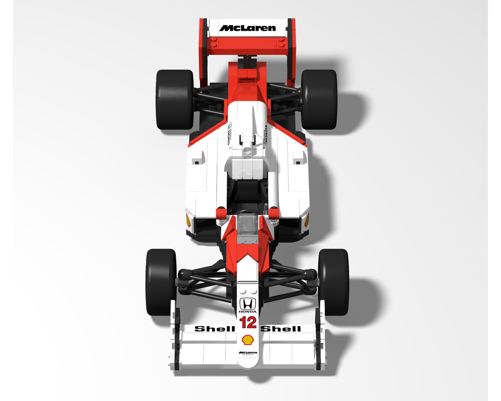 LEGO MOC-212650 Mclaren MP4/4 10330 Icons super-mod by prototyp ...