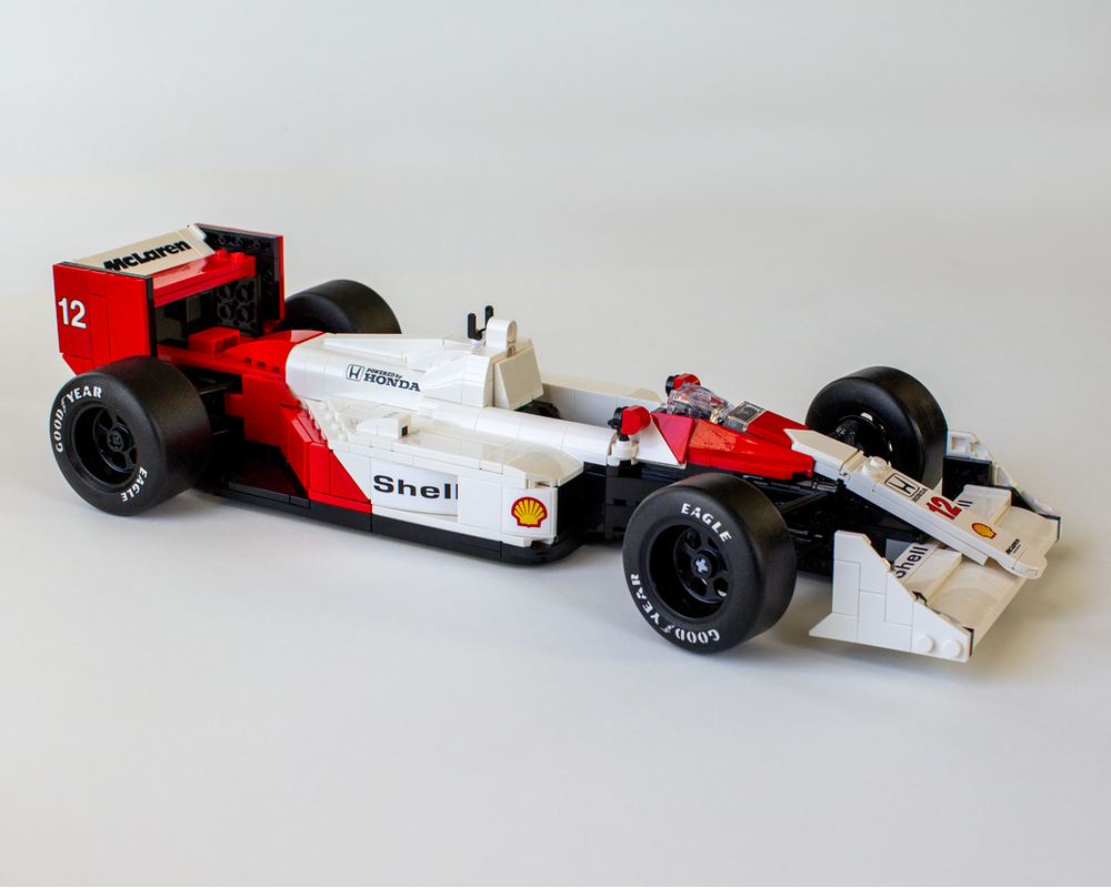 LEGO MOC-212650 Mclaren MP4/4 10330 Icons super-mod by prototyp ...
