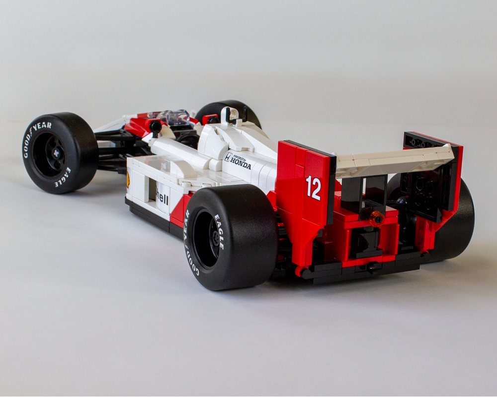 LEGO MOC-212650 Mclaren MP4/4 10330 Icons super-mod by prototyp ...