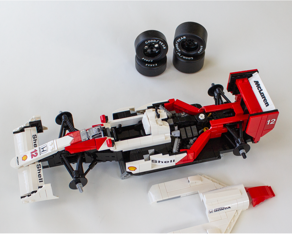 LEGO MOC Mclaren MP4/4 10330 Icons super-mod by prototyp | Rebrickable ...