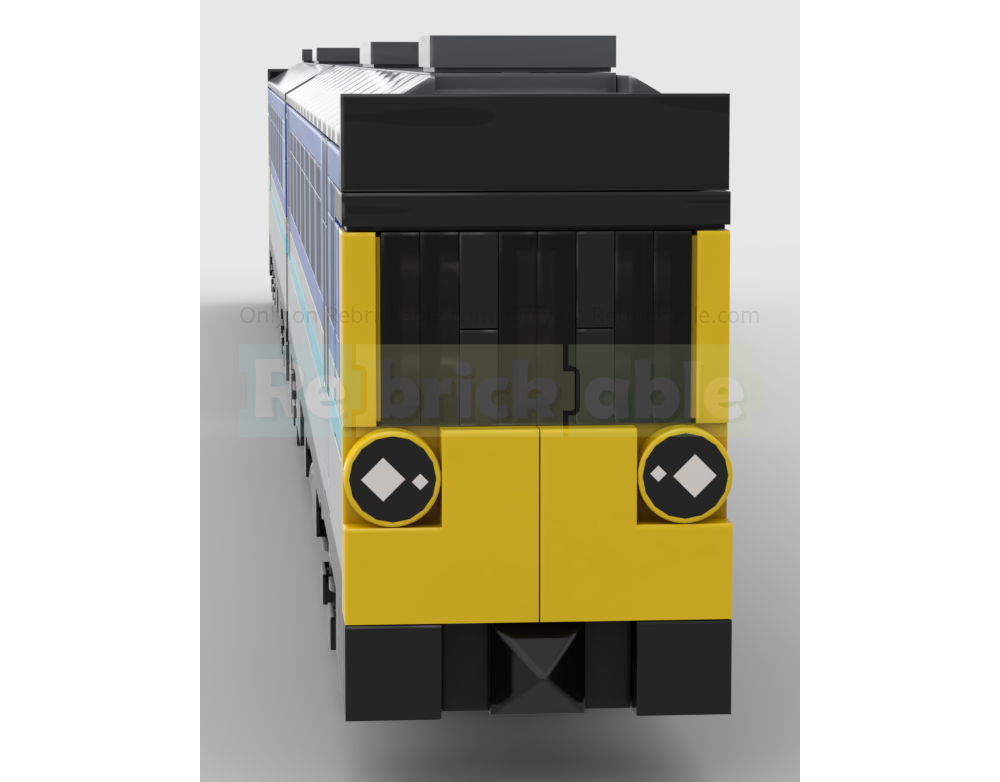 LEGO MOC 4-Wide BR Class 142 'Pacer' DMU Railbus Train In Regional ...