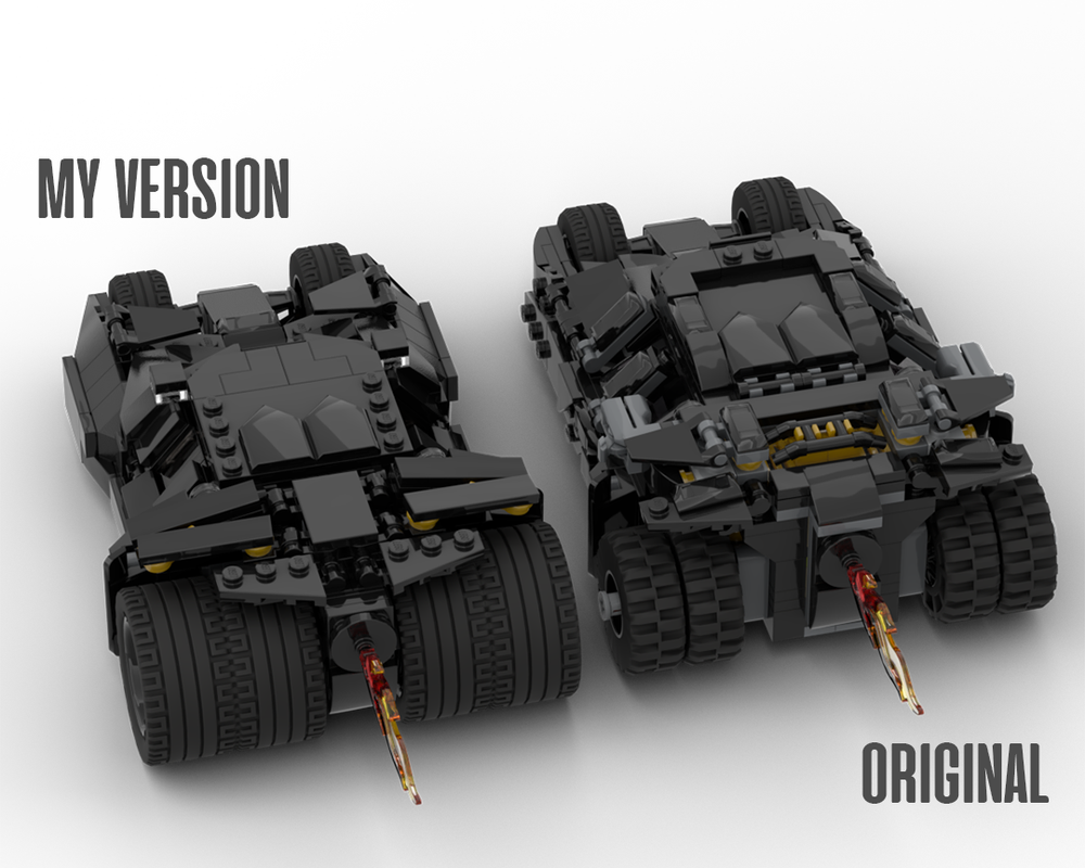LEGO MOC-212661 The Tumbler Set UPGRADE by LEGOJOSEPH | Rebrickable ...