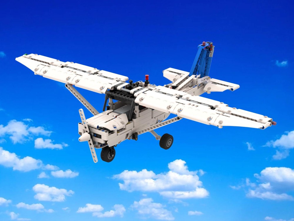 LEGO MOC 42025 Cessna 152 by paave | Rebrickable - Build with LEGO
