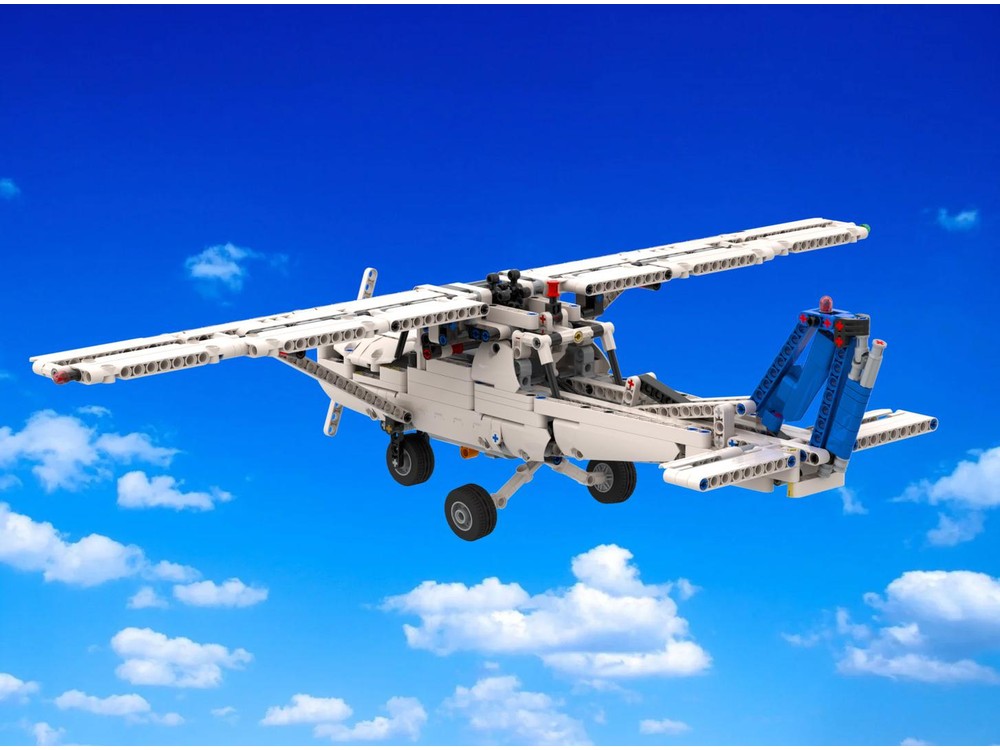 LEGO MOC 42025 Cessna 152 by paave | Rebrickable - Build with LEGO